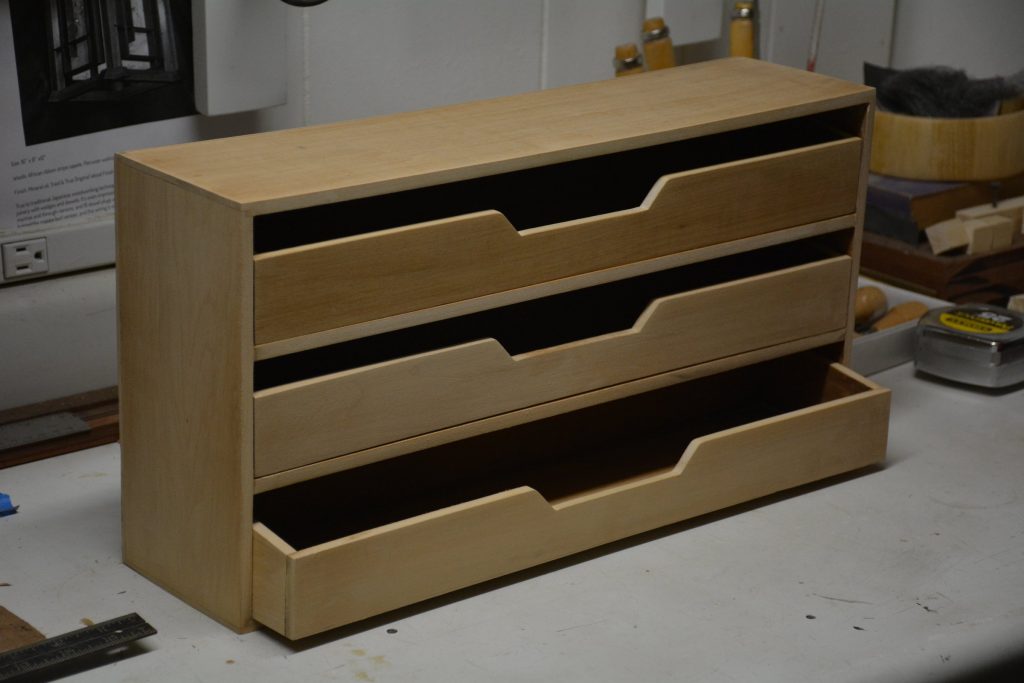 First draw test project – From The Forest Woodworking